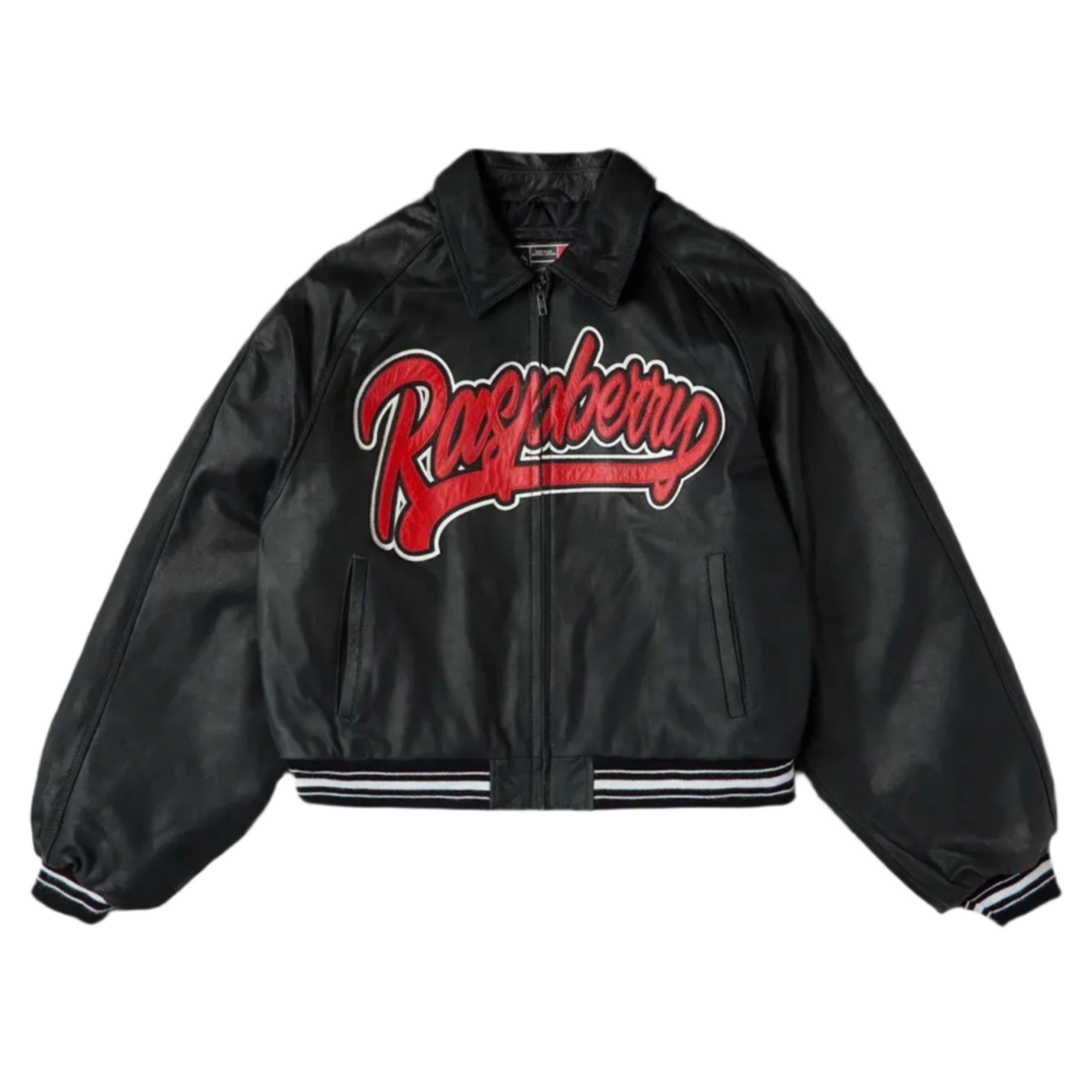 GV Gallery Raspberry Hills Varsity Leather Jacket – Ablaj